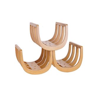 Generic Weinflaschenhalter, U-f&ouml;rmiges Weinregal, Frei Kombinierbar, Robust und Stabil, Schlicht und Vielseitig, f&uuml;r Bars, K&uuml;chen, Wohnzimmer und Weing&uuml;ter(Na