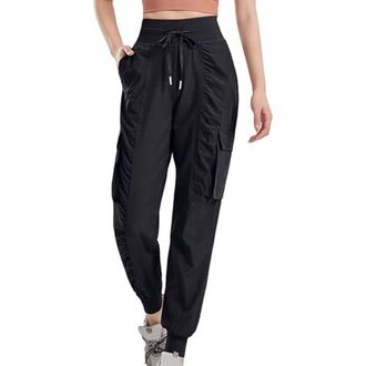 Generic Legging Randonn&eacute;e Neige Femme Chino Polaire Confortable Fourr&eacute; Carreau Fendu Ventre Asym&eacute;trique Fusel&eacute; Haut &Eacute;pais Interieur Morphologie Telephone Aube