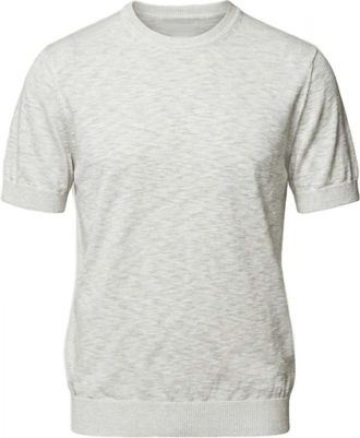 Daniele Fiesoli Homme, Tops, Blanc, Taille: XL T-Shirt Paricollo