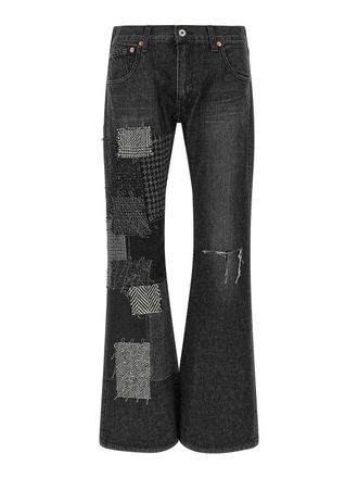 Junya Watanabe Jean &Eacute;vas&eacute; - Noir