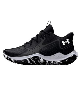 Under Armour Jet 23, Chaussure de Course, Black White