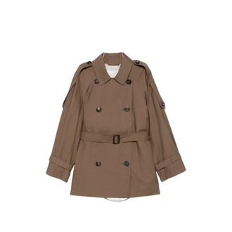 Max Mara Double-breasted Belted Coat
