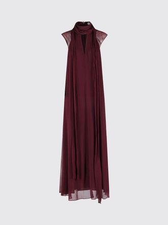 Staud Robe STAUD Femme couleur Rouge Pourpre