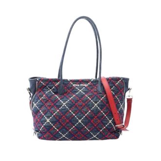 Miu Miu Sac cabas Pre-owned en jean - Femme - Pre-owned - Multicolore - Taille: ONE Size