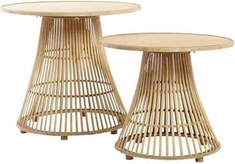 DKD Home Decor Set mit 2 Tischen, Standard