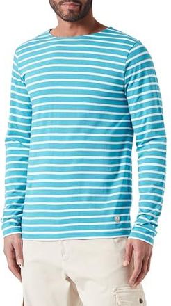 Armor Lux Marini&egrave;re &agrave; col Bateau en Coton l&eacute;ger PLOZ&Eacute;VET