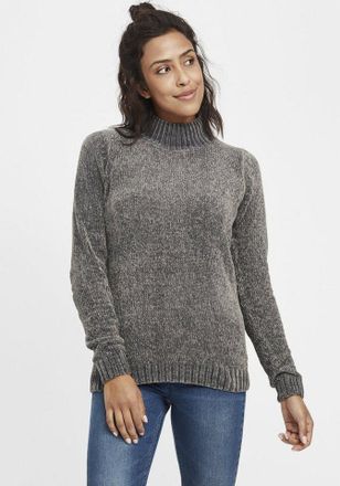 Oxmo Strickpullover OXEstella Pullover in Fein-Strick Optik
