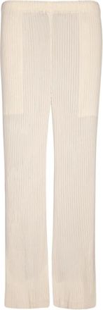 Issey Miyake Femme, Pantalons, Blanc, Taille: 40 FR Straight Pantalons