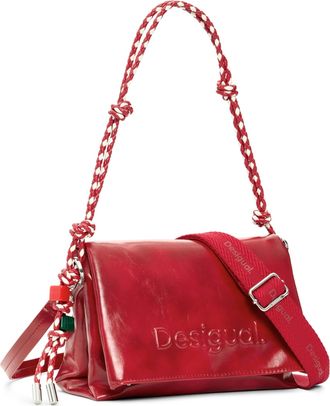 Desigual Damen Half Logo Venecia 4 Tasche, rot