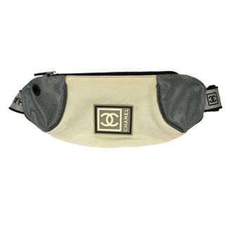 Chanel unisex, Pre-owned, Beige, Taille: ONE Size Sac banane Pre-owned Sport line