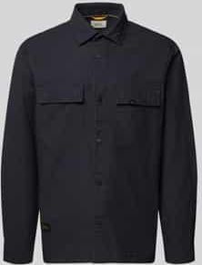 Camel Active Regular Fit Hemdjacke aus reiner Baumwolle