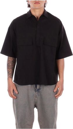 Alpha Studio Homme, Tops, Noir, Taille: M Polo