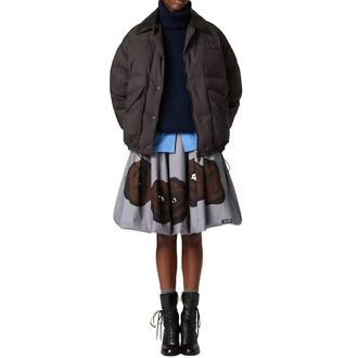 Miu Miu Womens Blue Cashmere Turtleneck Clothing
