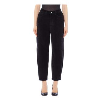 Liu Jo Samt Barrel Hose - - Jeans - Damen - Schwarzk - W26