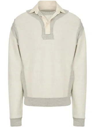 Maison Margiela polo à design uni - Tons neutres