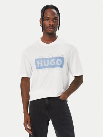 HUGO BOSS T-Shirt Naxter 50570028 Wei&szlig; Regular Fit