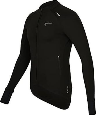 Cabirol Maillot Anatomic Cyclisme Homme Manches Longues Noir (XXL)