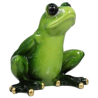 BESPORTBLE DOITOOL Dekoratives Weinregal aus Kunstharz Froschform Kreativer Flaschenhalter f&uuml;r Tisch und K&uuml;che Gr&uuml;ner Weinflaschenst&auml;nder f&uuml;r Weinliebhaber