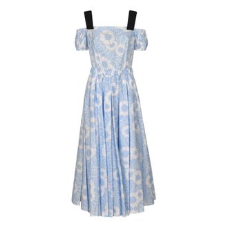Prada Atemberaubendes hellblaues Midikleid - - Dresses - Damen - Blau - S