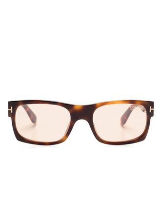 Tom Ford Eyewear lunettes de soleil Juan - Marron