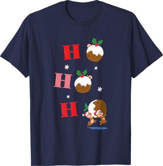 Disney ChipnDale Ho Ho Ho Weihnachten T-Shirt