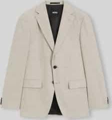 HUGO BOSS Slim Fit Sakko aus Wolle mit Brusttasche
