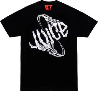 Vlone Vlone, Homme, Tops, Noir, Taille: XL Bones Tee