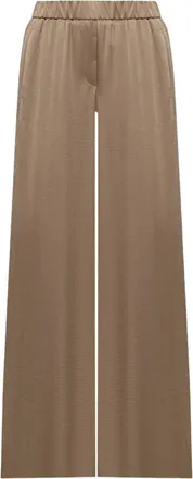 PESERICO Femme, Pantalons, Beige, Taille: 42 FR Wide Pantalons