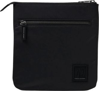 A|X Armani Exchange Homme, Sacs, Noir, Taille: ONE Size Pochette Tiss&eacute;e