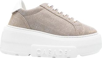 Casadei Low-Top Sneaker - Sneakers Golden - Gr. 37,5 (EU) - in Gold - f&uuml;r Damen
