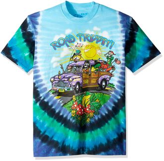 Liquid Blue Unisex-Erwachsene Road Trippin Short Sleeve T-Shirt, Batik, X-Large