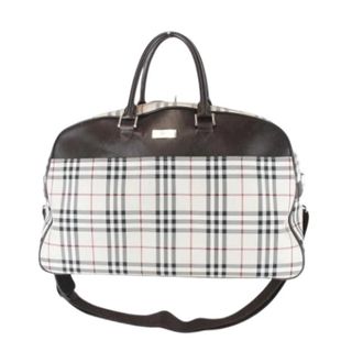 Burberry Pre-owned Canvas schultertasche - - Pre-owned - Damen - Beige - ONE SIZE