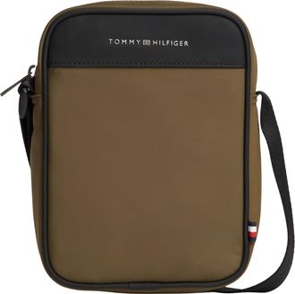 Tommy Hilfiger Herren Th Repreve Mini Reporter Am0am14150 Crossover, Green (Willow Green)