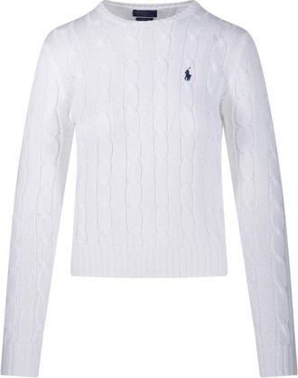 Ralph Lauren Femme, Pulls, Blanc, Taille: 38 FR Julianna Long Sleeve Pullover