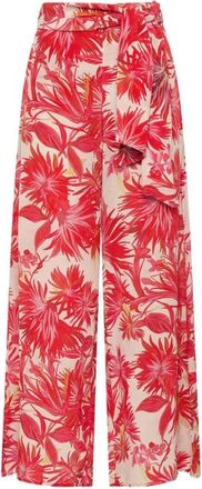 Maliparmi Maliparmi, Femme, Pantalons, Rouge, Taille: 42 FR Wide Pantalons
