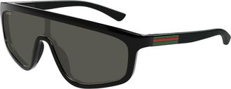 Gucci Shield Sonnenbrille - - Accessories - unisex - Schwarzk - ONE SIZE