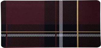 ASA Tischset Kunststoff Tartan Rot 46 x 33 cm