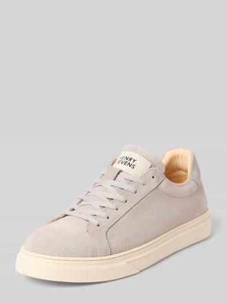 Henry Stevens Sneaker aus Leder mit Label-Detail Modell Travis