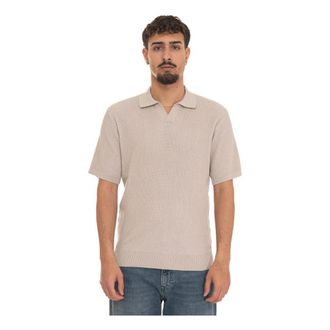 HUGO BOSS Aravolo Jersey Polohemd - - Knitwear - Herren - Grau - XL