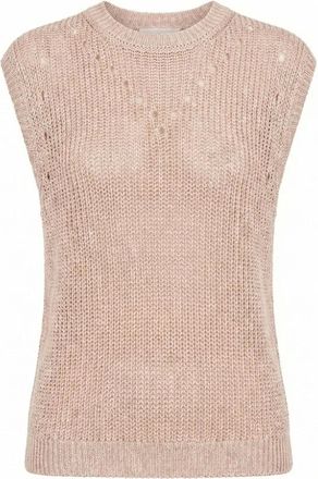 PESERICO Femme, Pulls, Rose, Taille: 38 FR Maglia