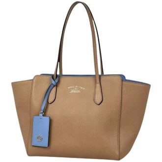 Gucci Sac cabas vintage Pre-owned - Femme - Pre-owned - Beige - Taille: ONE Size