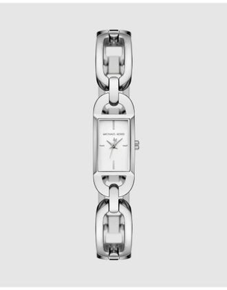 Michael Kors Mk Empire Dreizeigeruhr aus Edelstahl in Silber