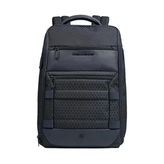 Piquadro Homme, Sacs, Bleu, Taille: ONE Size Modular 2-in-1 Travel Laptop Backpack 15,6