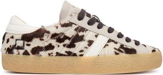 D.A.T.E. Sneakers Hill Low Pony Cow W451-HL-PN Beige