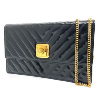 Chanel Pre-owned Cuir sacs-chanel - Femme - Pre-owned - Noir - Taille: ONE Size