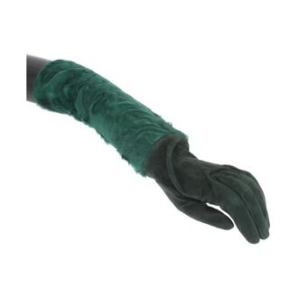 Dolce & Gabbana Homme, Accessoires, Vert, Taille: ONE Size Gants Longs