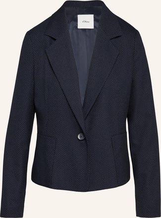 s.Oliver S.Oliver Indoor-Blazer blau
