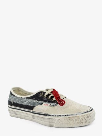 Vans Womens Sneakers Lx Authentic 44 Suede White Suede-Rubber Trainers Suede/rubber