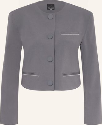 A|X Armani Exchange Kastenjacke grau