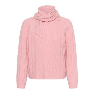 Soaked In Luxury Idalia - - Knitwear - Damen - Rosa - XS